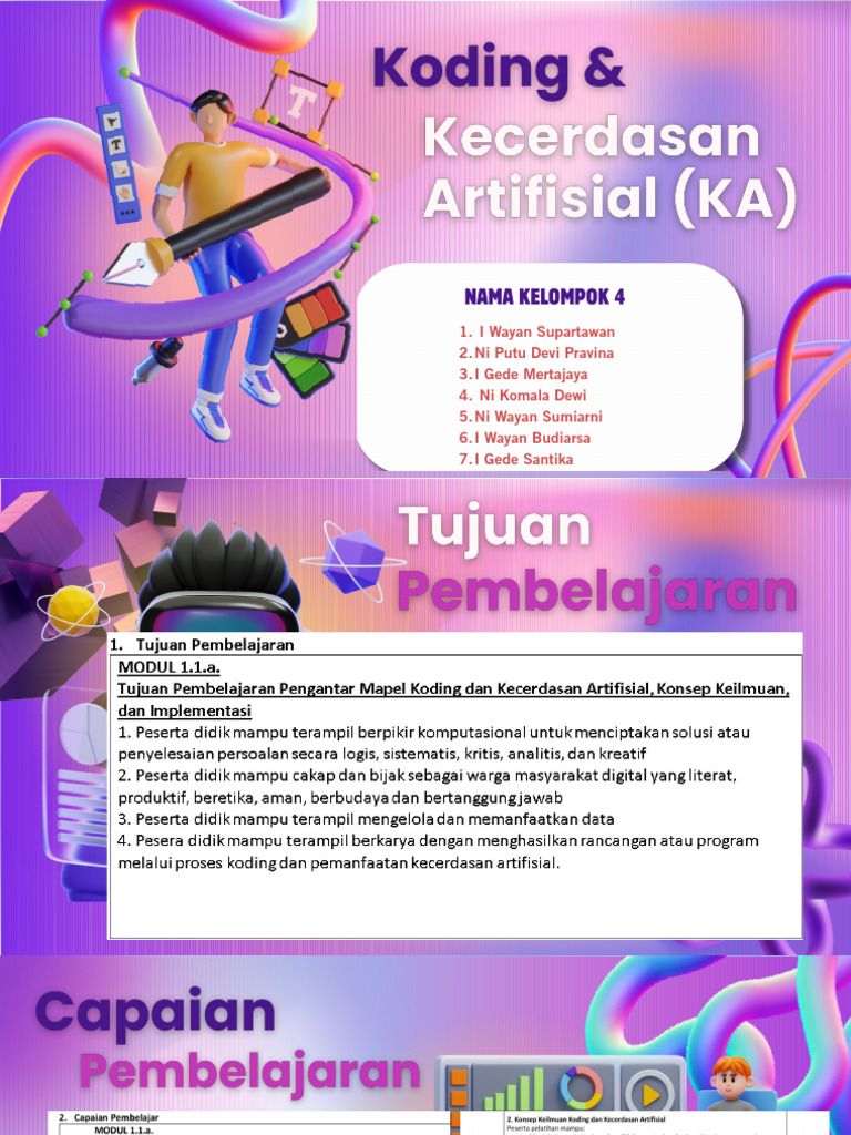 Koding dan KA untuk Pemecahan Masalah | PDF