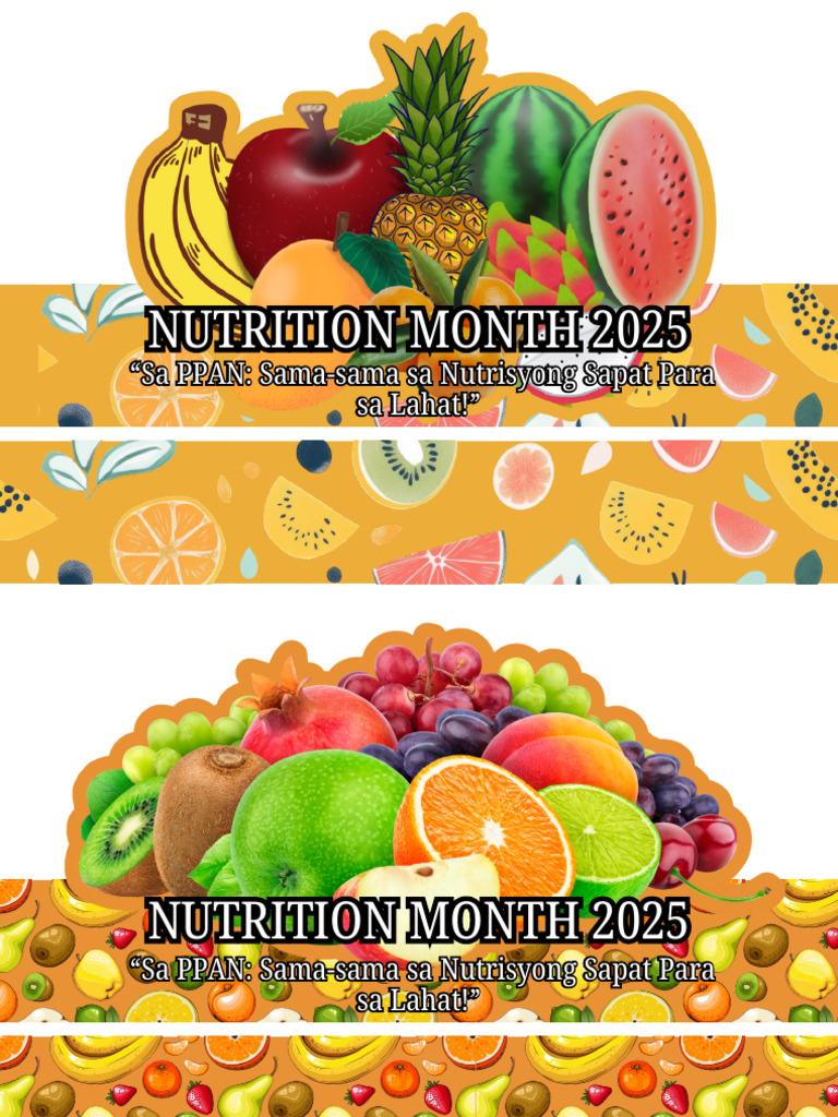 Nutrition Month 2025 | PDF