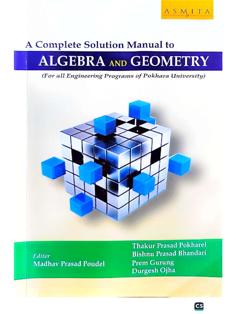 Algebra $ Geometry Solution Book - 250702 - 202407 | PDF