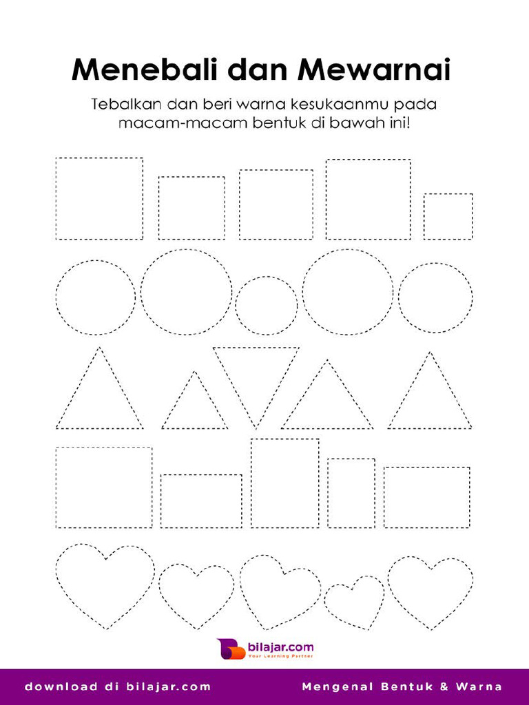 Mengenal Bentuk Warna 2 | PDF