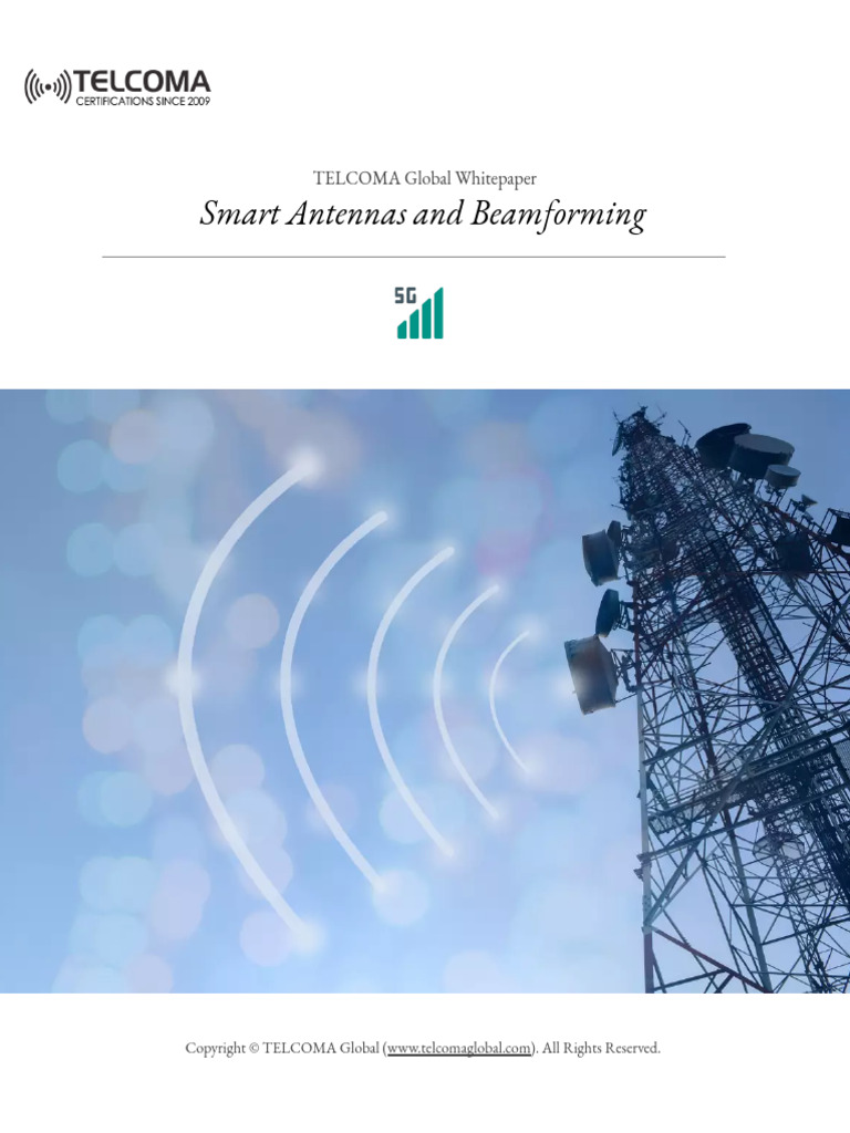 Smart Antennas and Beamforming White Paper | PDF | Mimo | Antenna (Radio)