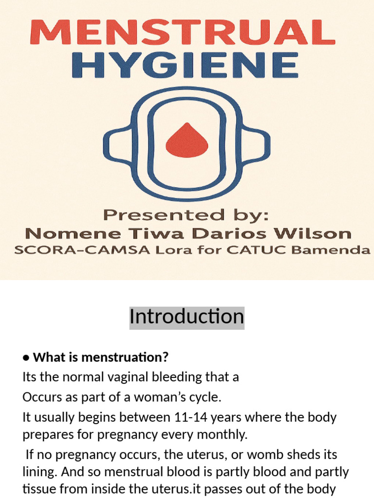 Understanding Menstrual Hygiene Practices | PDF | Menstruation ...