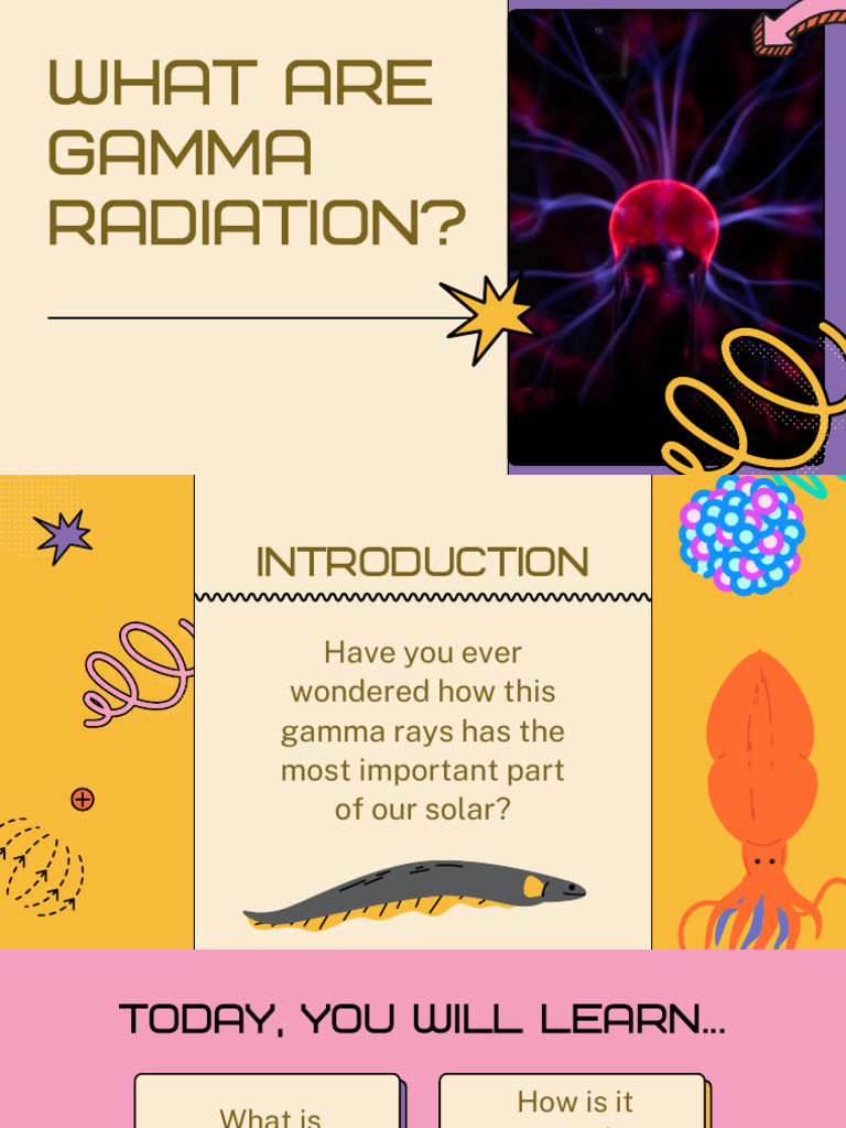 Understanding Gamma Radiation Explained | PDF