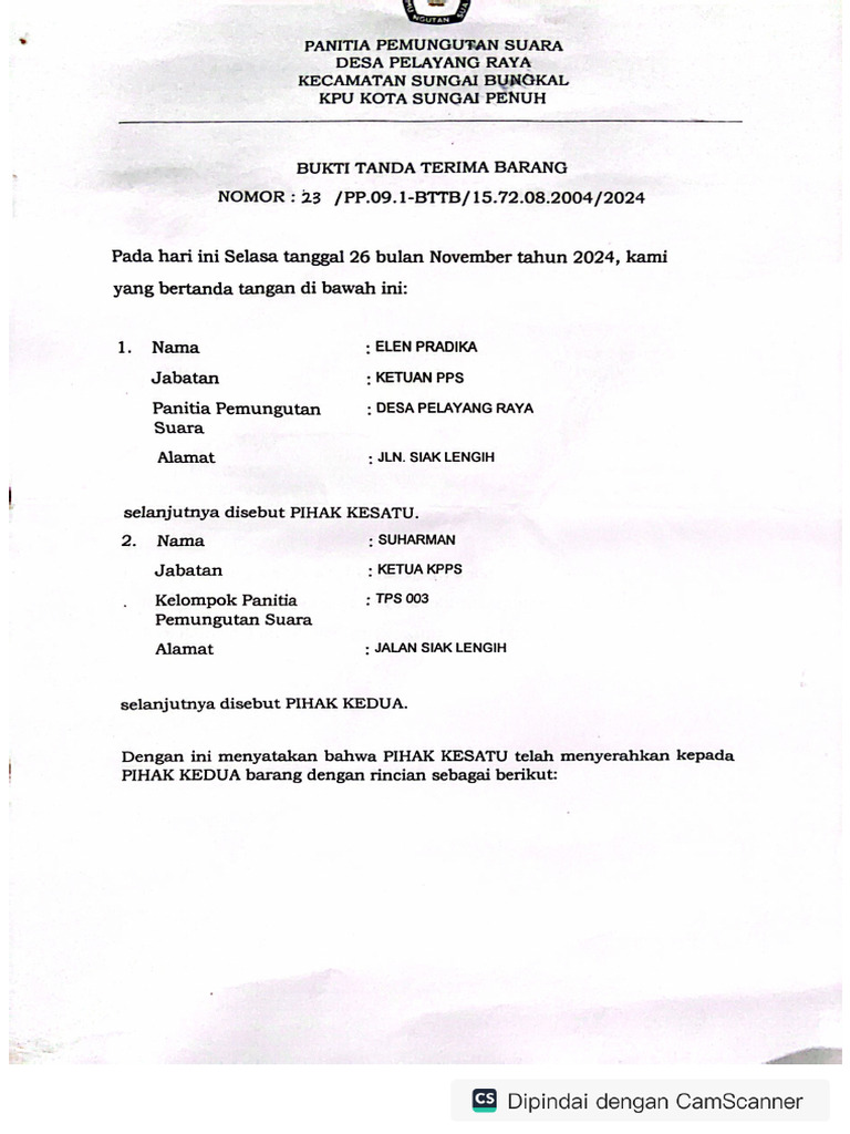 BTTP PPS Ke TPS 003 | PDF