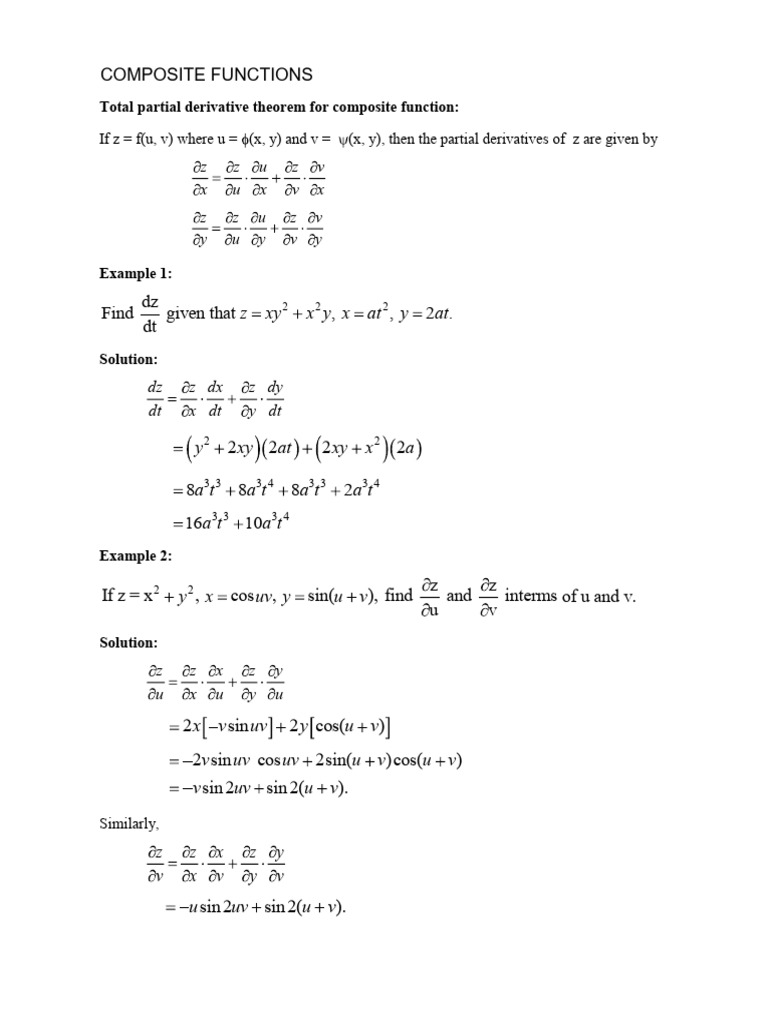 1.2 Composition Functions, Errors and Approximations | PDF | Function (Mathematics ...