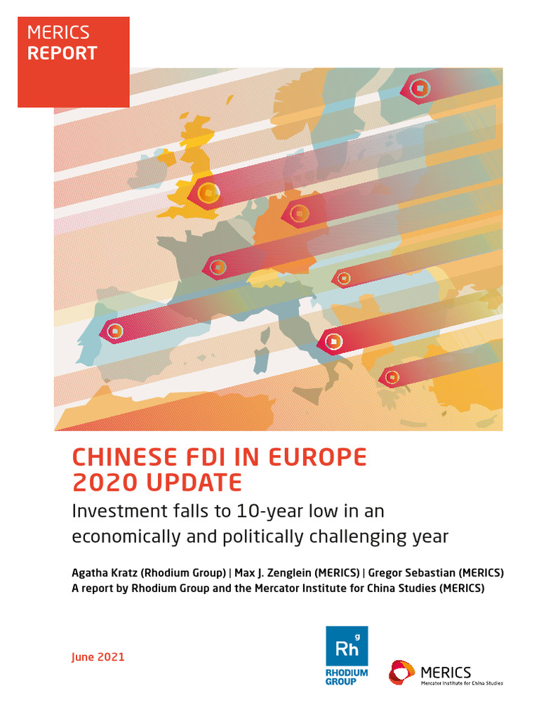 Chinese FDI in Europe Hits Low in 2020 | PDF | Foreign Direct ...