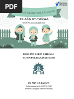 Contoh Program Rencana Kerja Tahunan Paud - Ainur | PDF