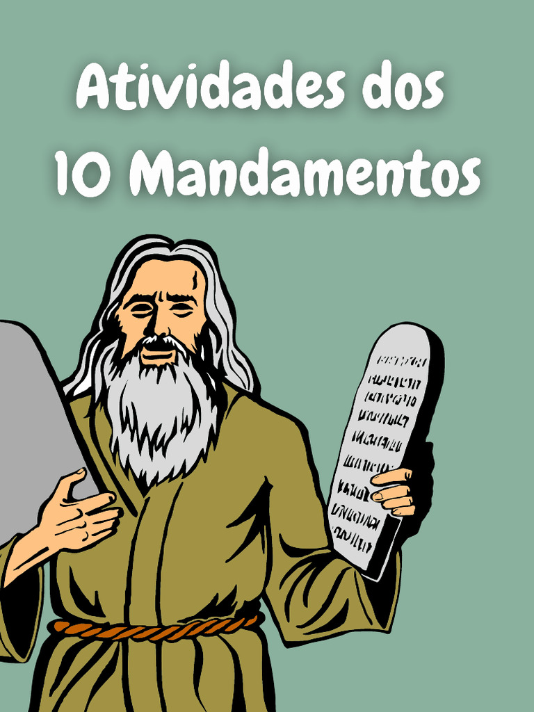 Atividades Dos 10 Mandamentos | PDF