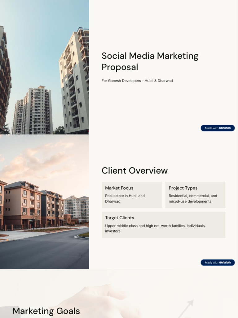 Social Media Marketing Proposal | PDF