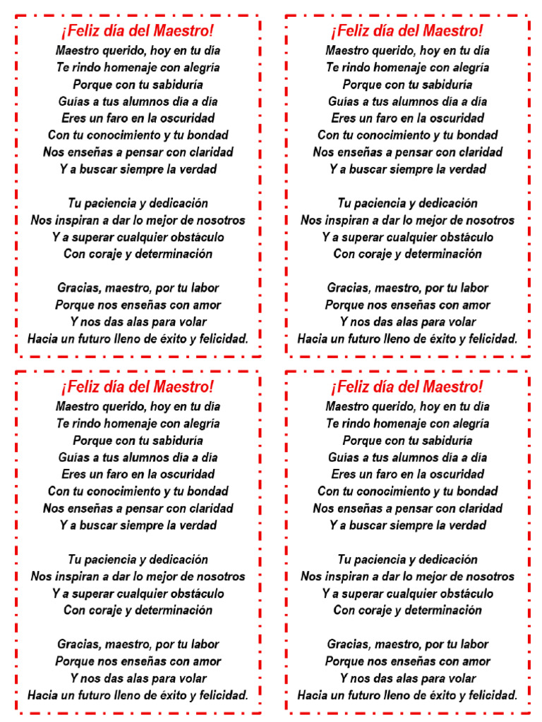 ANEXO ARTE N°2-Canción y Poesia Al Maestro | PDF