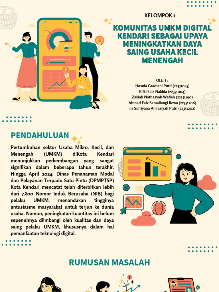 Komunitas UMKM Digital Kendari | PDF