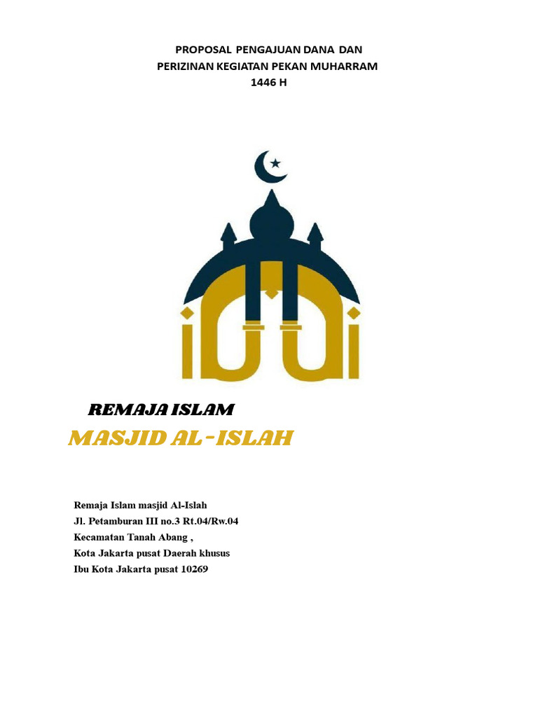 Proposal Muharram (1) .Docx - 20250622 - 105654 - 0000 | PDF