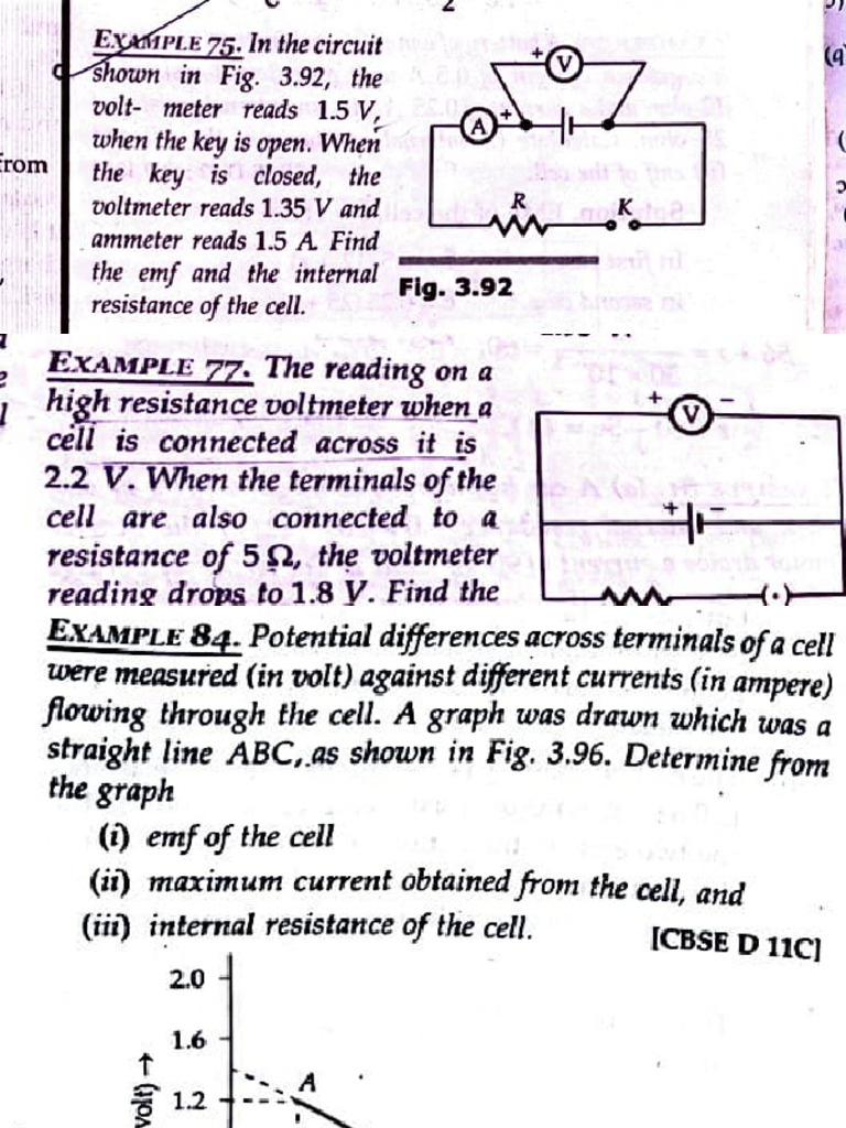 Emf of Cell | PDF