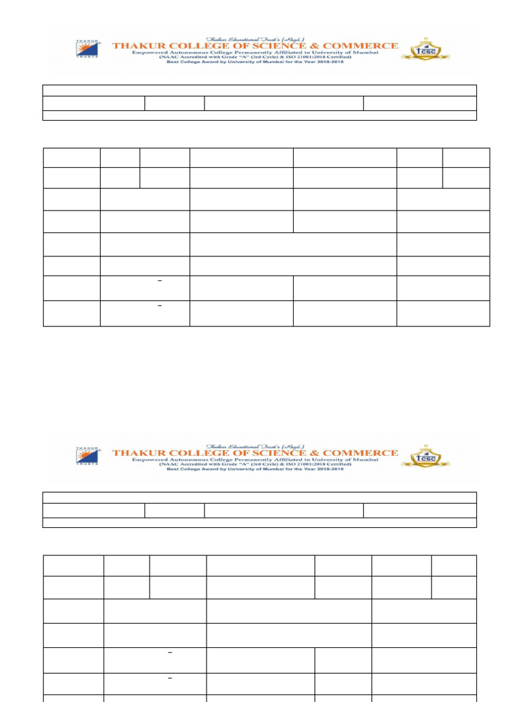 SYBSC-Sem-III - Time Table 2025 Revised | PDF
