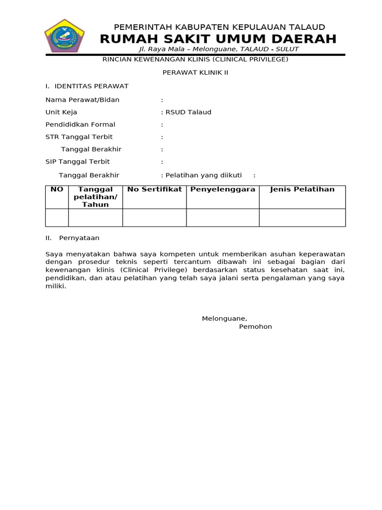 Contoh SK RKK PK II | PDF