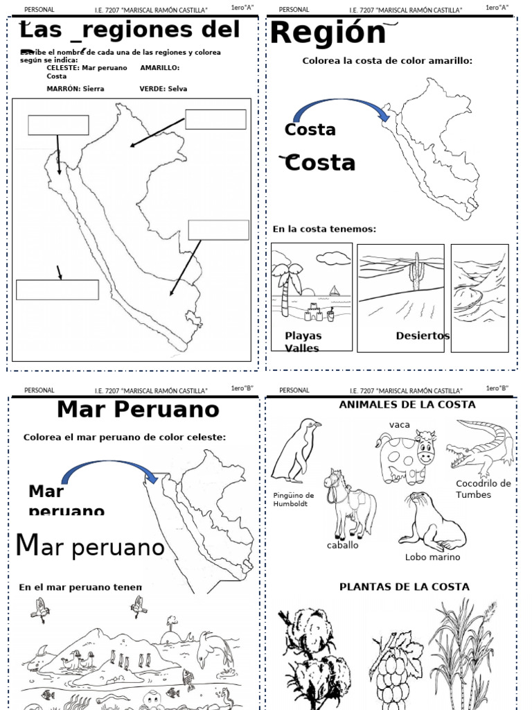 Regiones Del Peru (2) Vilma | PDF | Perú