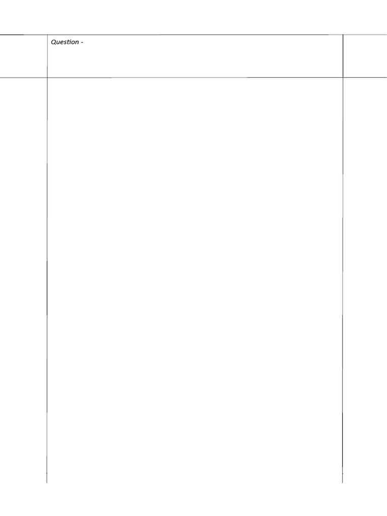 UPSC Answer Sheet | PDF