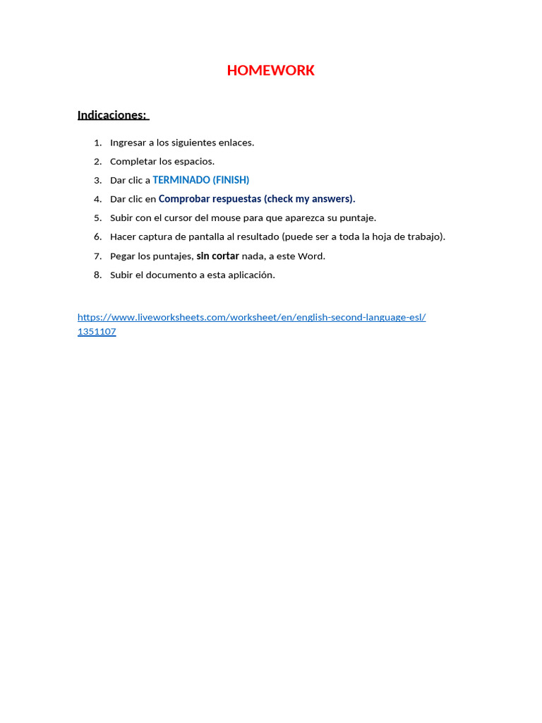 HOMEWORK - Adjectives and Adverbs | PDF