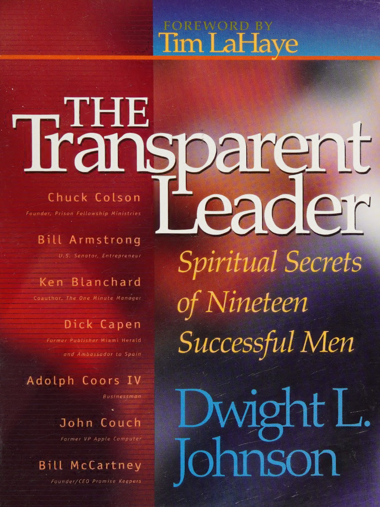 The Transparent Leader (2001) - Dwight L. Johnson | PDF