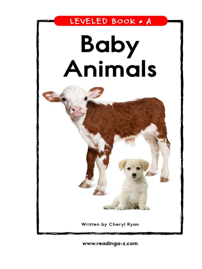07 Baby Animals Password Removed | PDF