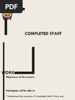 Complete Staff Work (CSW) Guidelines | PDF | Memorandum | Social ...