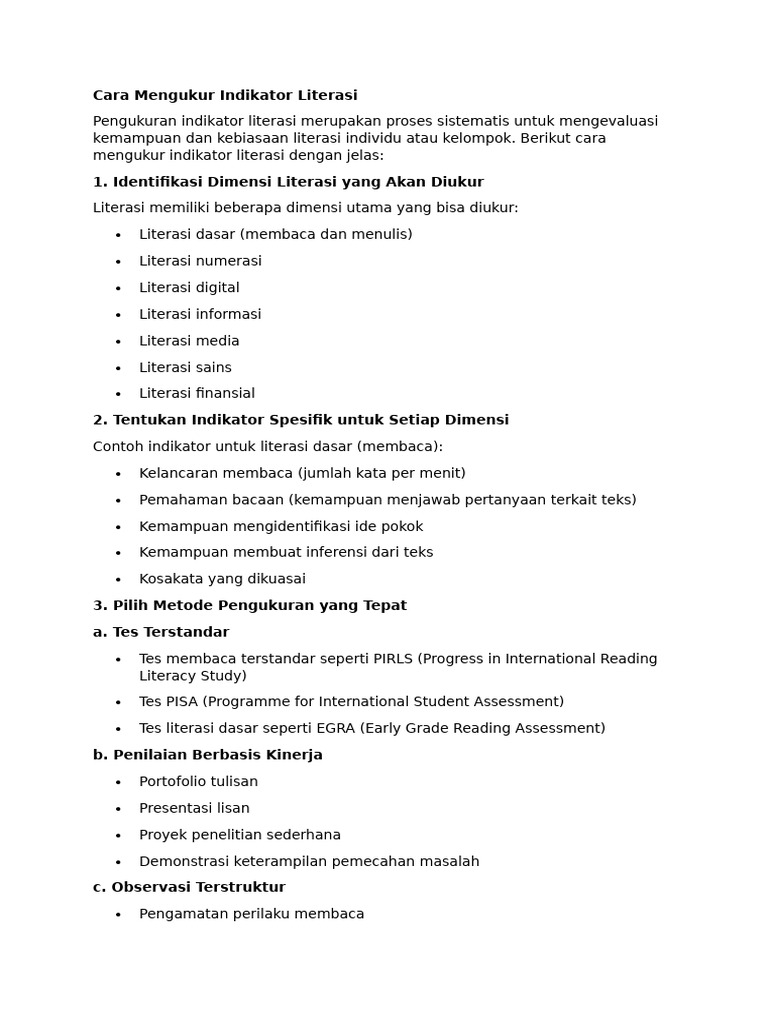 Materi Literasi | PDF