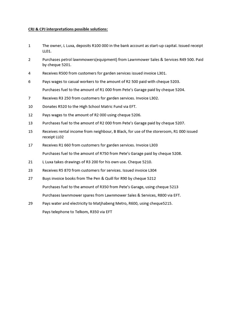 Interpretation Revision Solutions | PDF