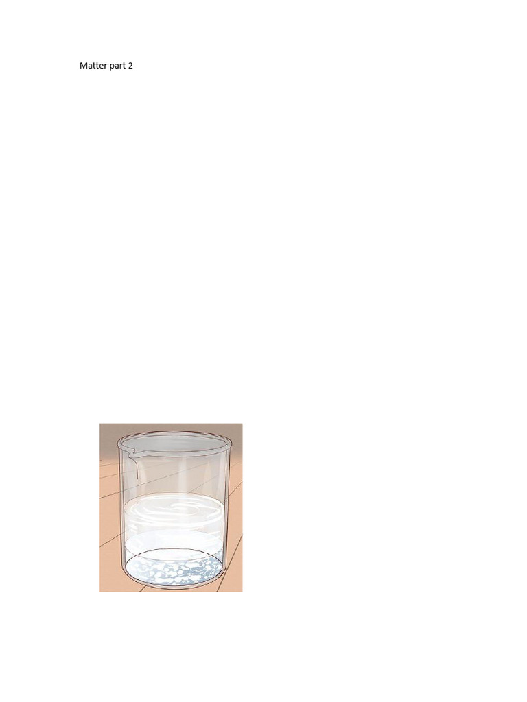 Class 6 Physics: Understanding Matter | PDF | Atmosphere Of Earth | Gases