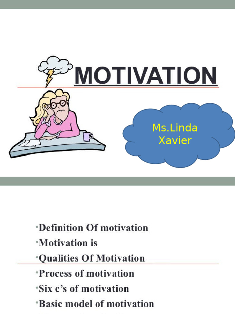 Motivation | PDF