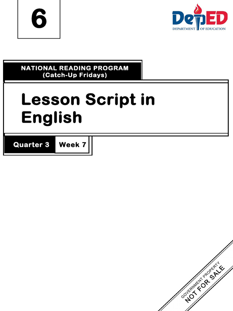 2024 Ls g6 NRP NMP Cuf Week 7 Revised | PDF | Reading Comprehension | Learning