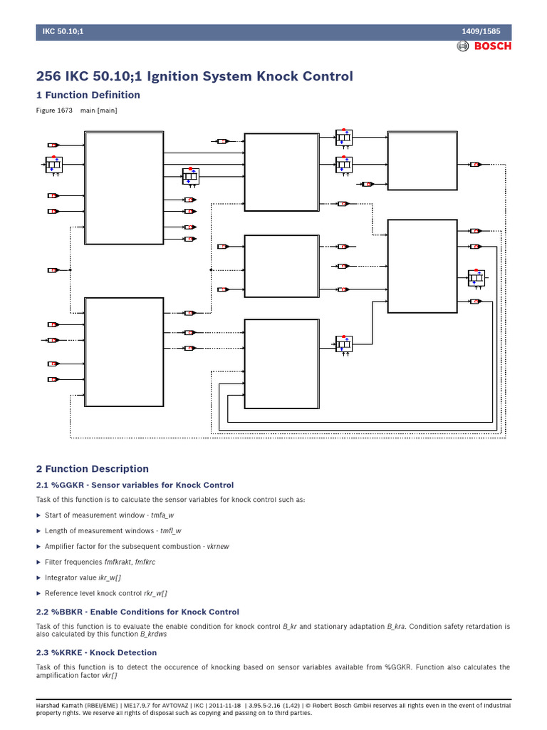 Ignition Knock Control | PDF | Computer Engineering