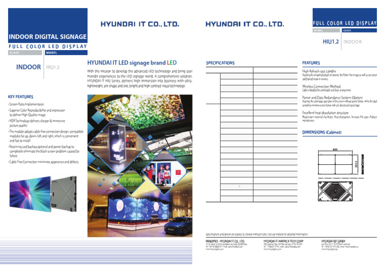 Data Sheet LED HIU1.2 Rev. 01 | PDF | Information And Communications ...