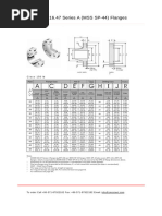 ASME B16.48 Spectacle Blind Flange Dimensions and Weight Chart | PDF ...