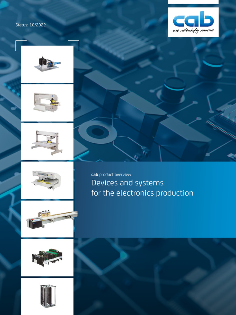 Cab Products Electronic Industry | PDF | Printed Circuit Board ...