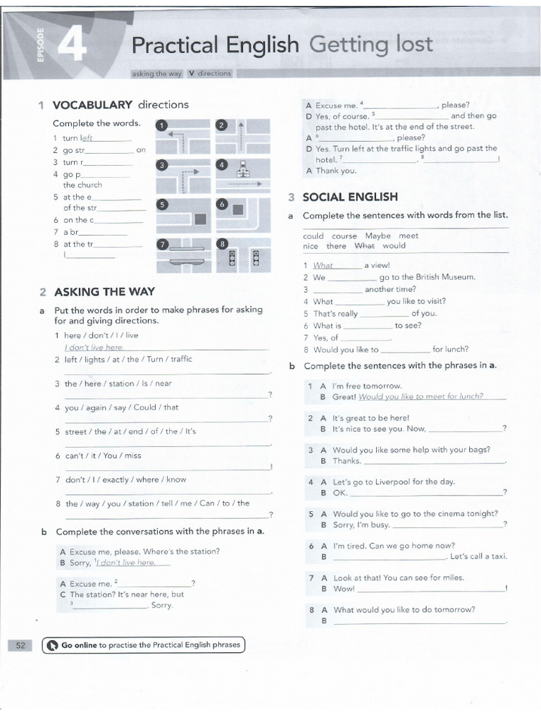 English File 4th Edition Elementary Workbook | PDF | Linguistics