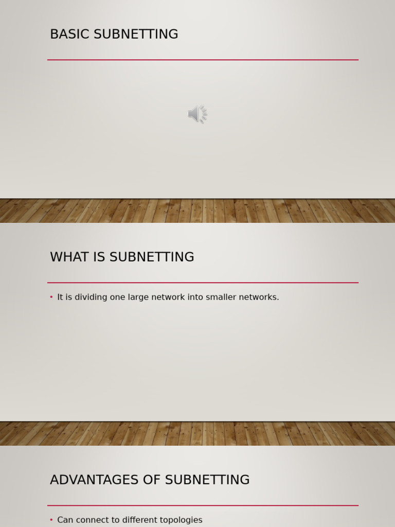Basic Subnetting Fixed Autosaved | PDF | Bit | Computer Architecture