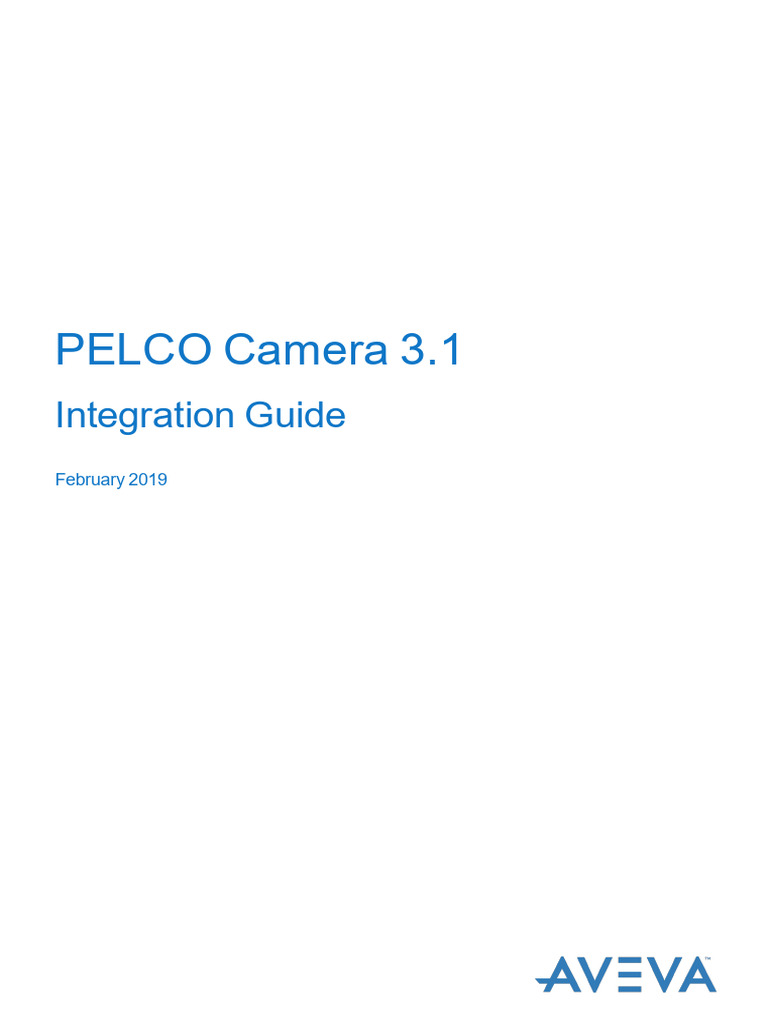 PELCO Camera 3.1 Installation Guide | PDF | Computing | Software
