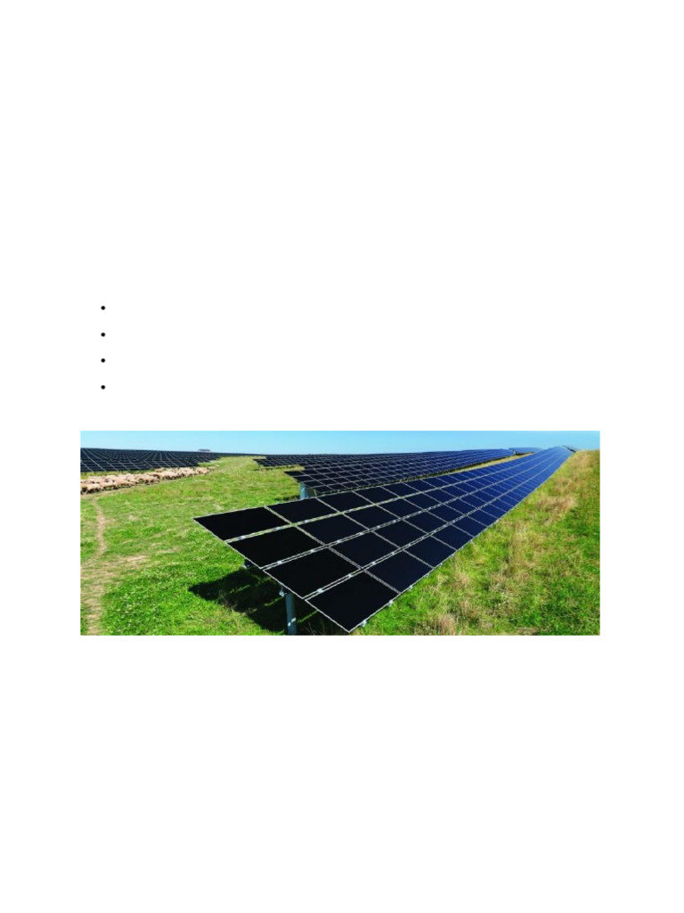 Solar PV Project Report 6 | PDF