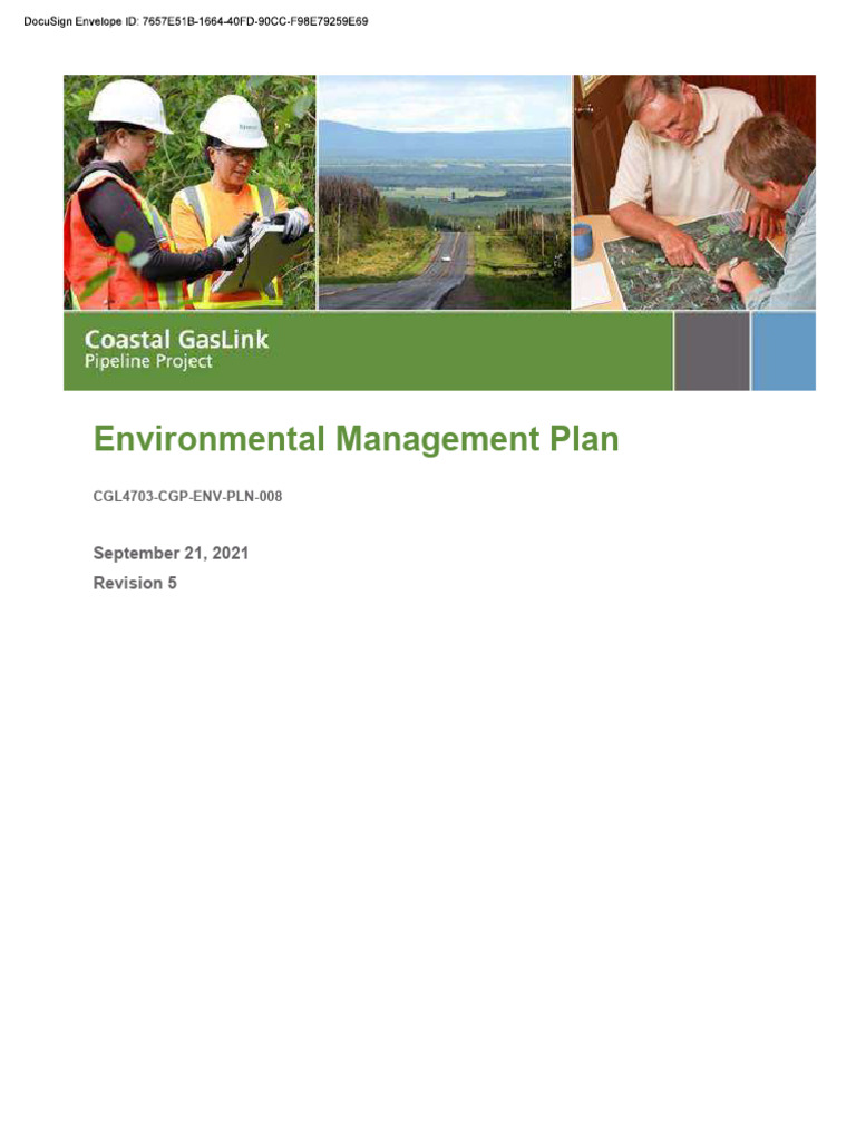 Coastal GasLink Environmental Plan | PDF | Earth Sciences | Natural ...