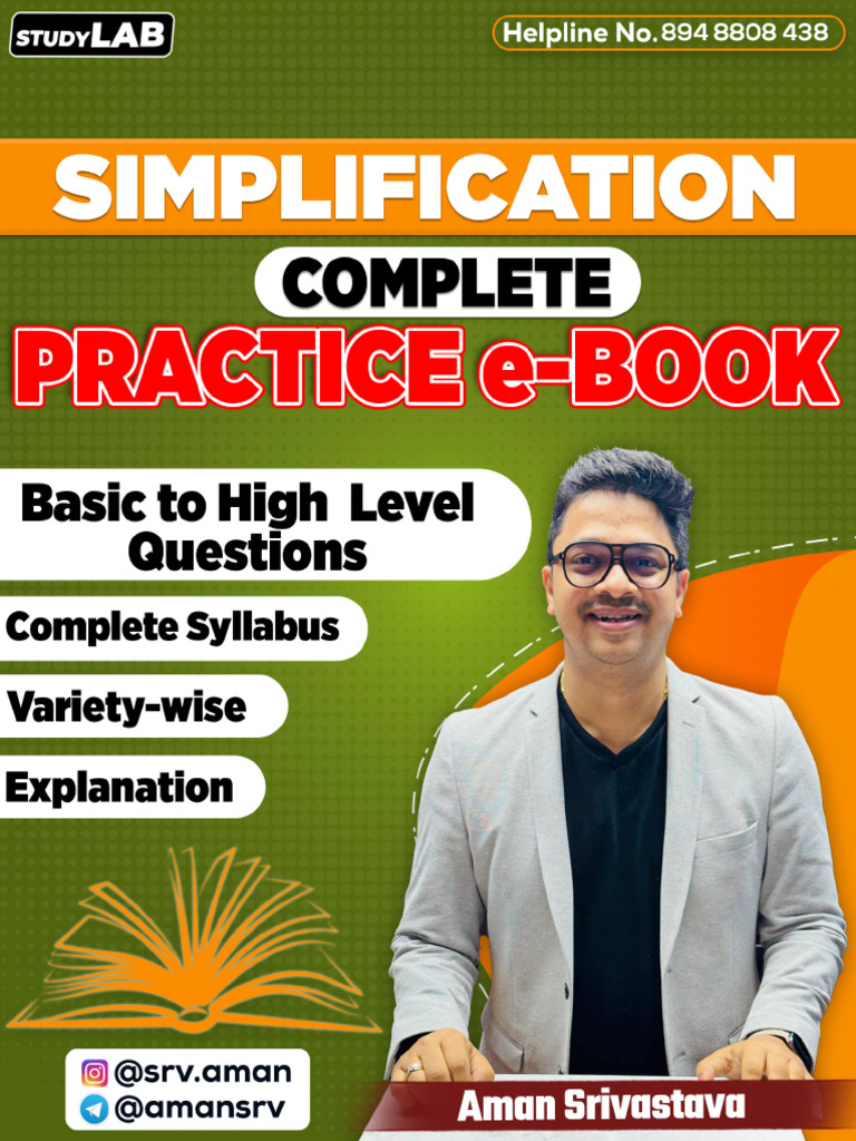Simplification Pyq Ans | PDF