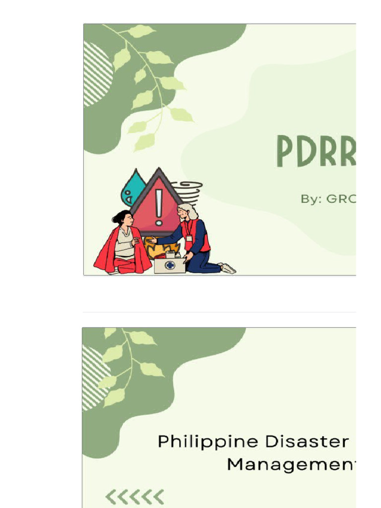 Preparation PDRRM | PDF