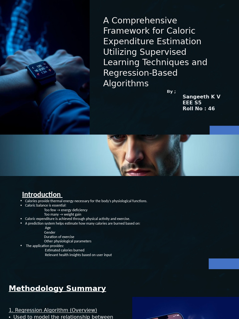 Caloric Expenditure | PDF | Body Mass Index | Applied Mathematics