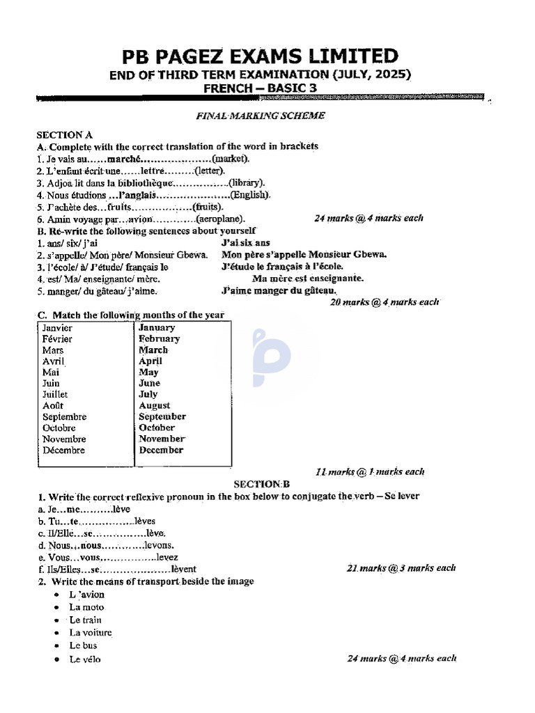 Bs3 French 25tiii | PDF