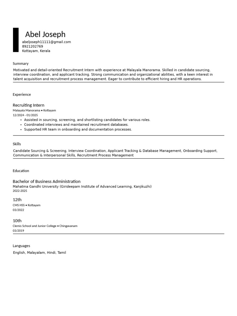 My Resume | PDF