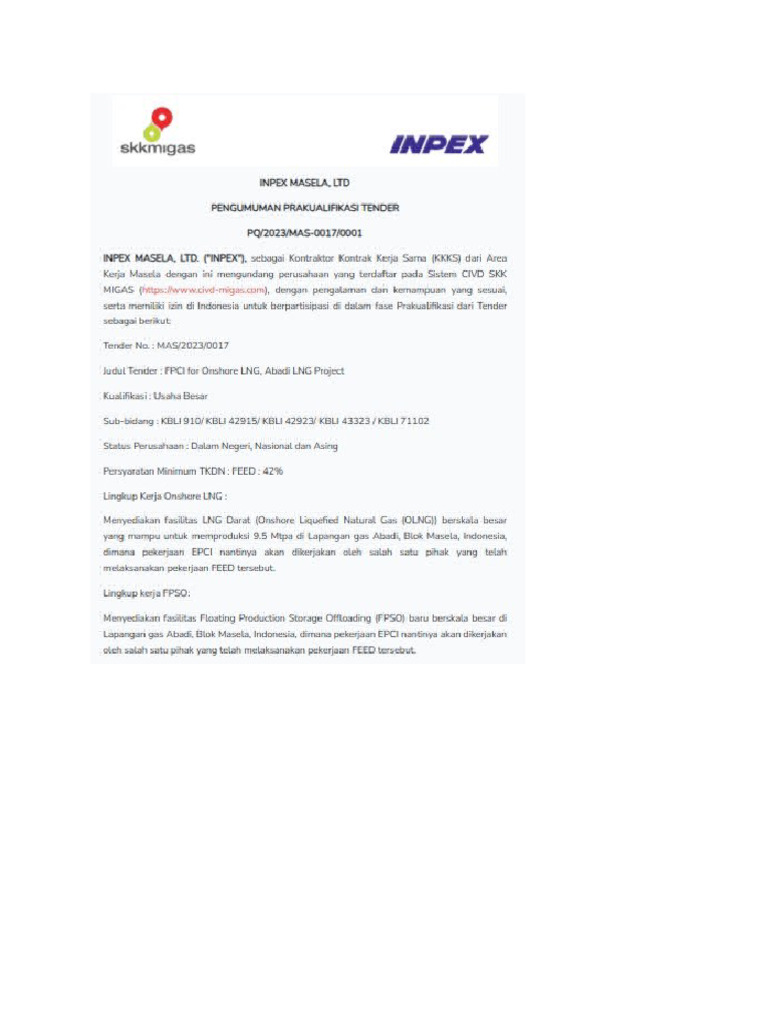 FPCI For Onshore | PDF