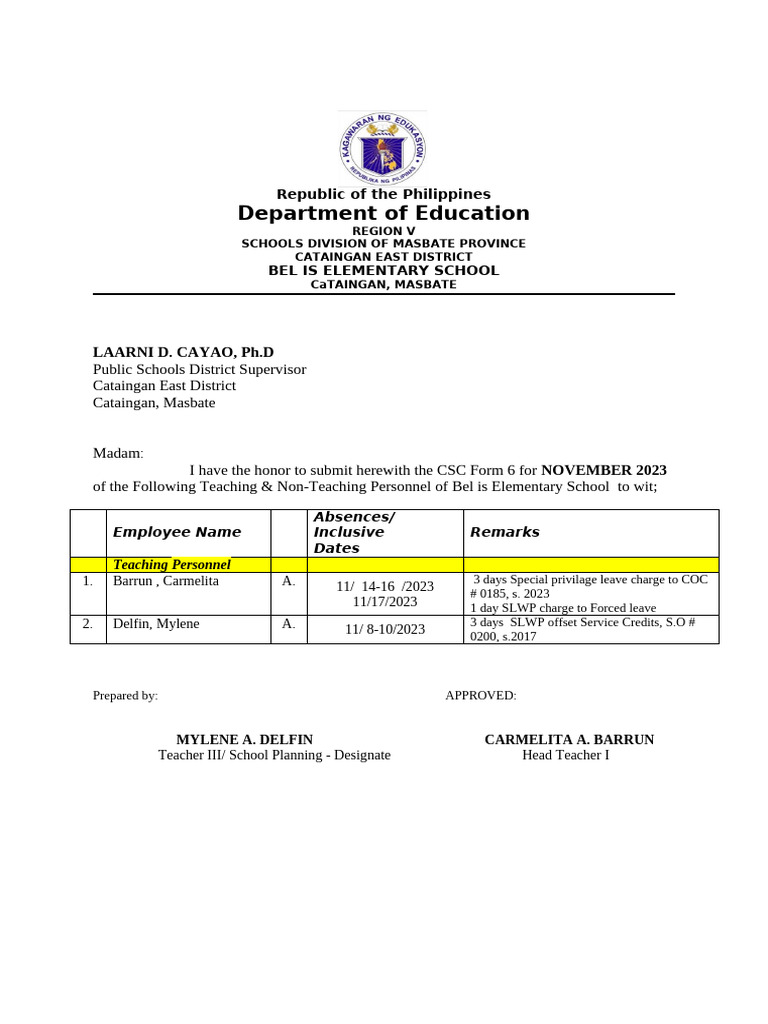 Transmittal Form 6 May 2023 1 | PDF