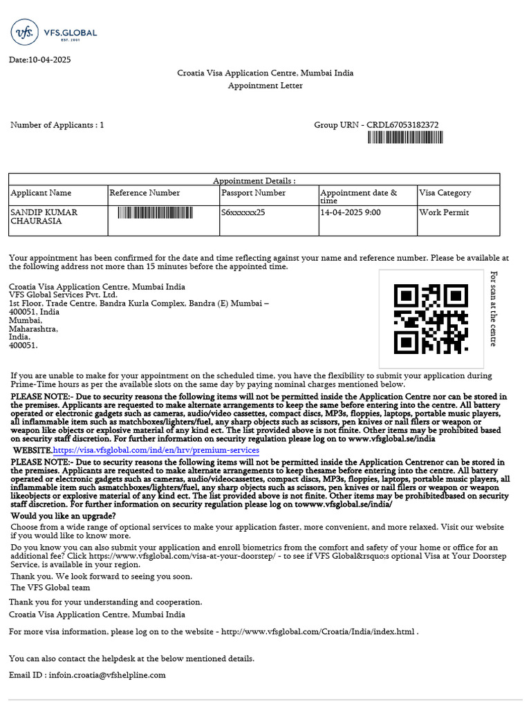 Sandip Kumar Chaurasia - Vfs | PDF