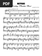 Mitski's "Washing Machine Heart" Sheet Music | PDF