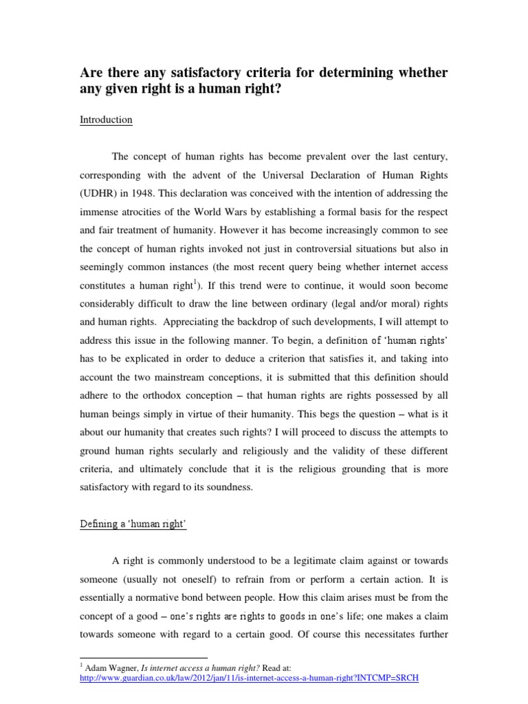 Human Rights | PDF | Natural And Legal Rights | Human Rights