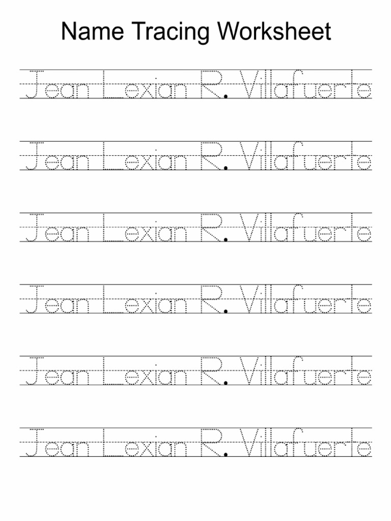 Inkpx Name Tracing | PDF